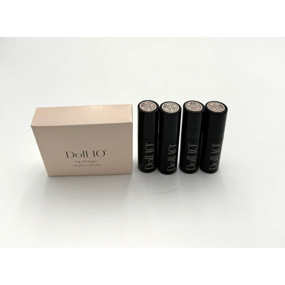 Doll 10 | Makeup | Doll Lip Rouge Lipstick Collection Set Of 4 ...